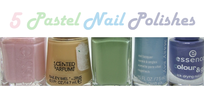 5 Pastel nail polishes | stash matters