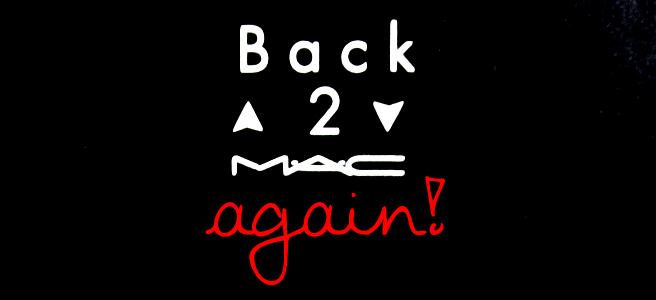 Back to MAC again! | stash matters