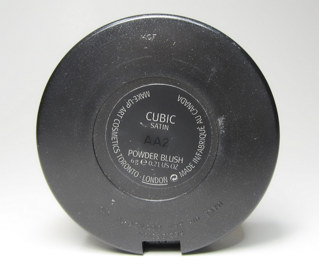 PP12: MAC Powder Blush in Cubic | stash matters