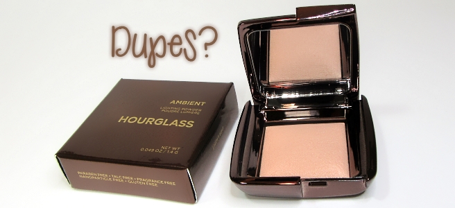 Hourglass Ambient Lighting Powder Dupes? | stash matters
